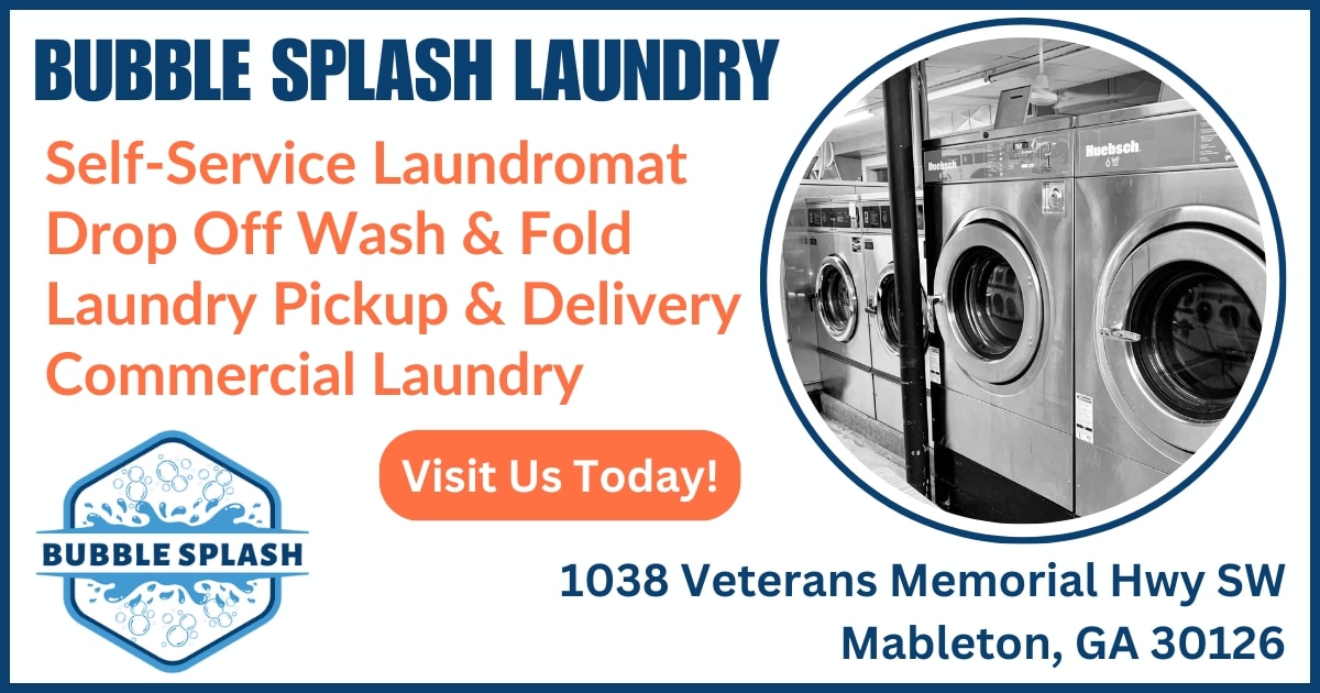 Best Laundry Services Mableton GA | Bubble Splash Laundry